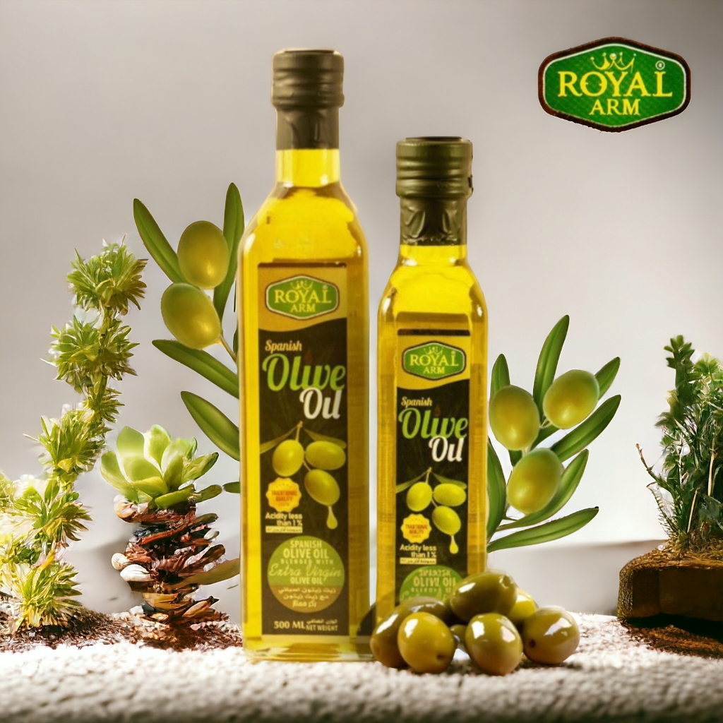 Royal Arm Olive Oil Blended with Spanish Oil 250ml/500ml Finest Quality | Shopee Malaysia