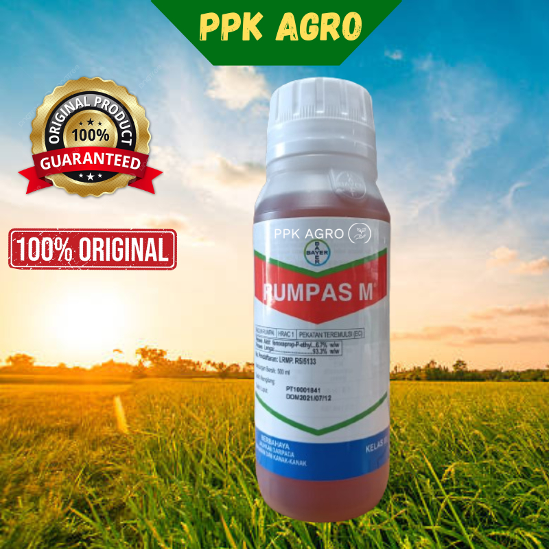 500ML RUMPAS M Racun Rumpai Padi Racun Colok Cina Racun Sambau Padi ...