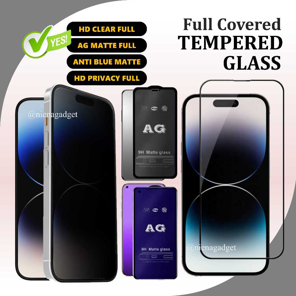 SAMSUNG GALAXY A55 A35 A25 A24 A15 A05 A05S A34 A54 4G 5G Full Tempered Glass Screen Protector ...