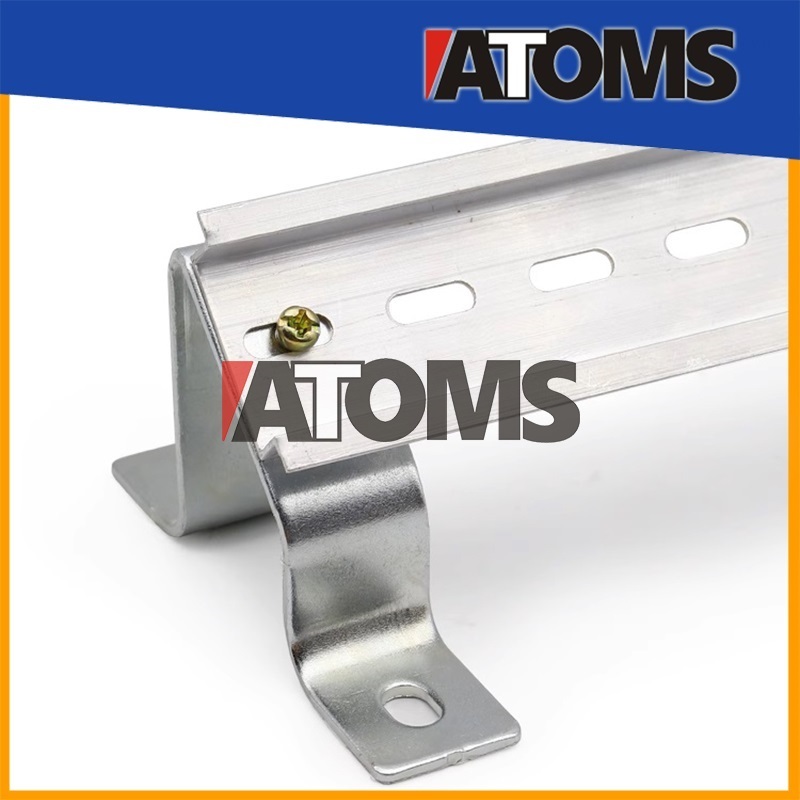 ATOMS TS-AB Din Rail Angled Bracket Angled Support Mount M5 M6 Screw TS ...