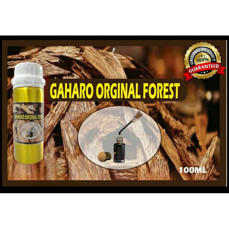 GAHARO ORIGINAL FOREST OUD (100ml) ~ MINYAK WANGI GAHARU ORIGINAL KAYU DARI POKO BAU TAHAN LAMA ...