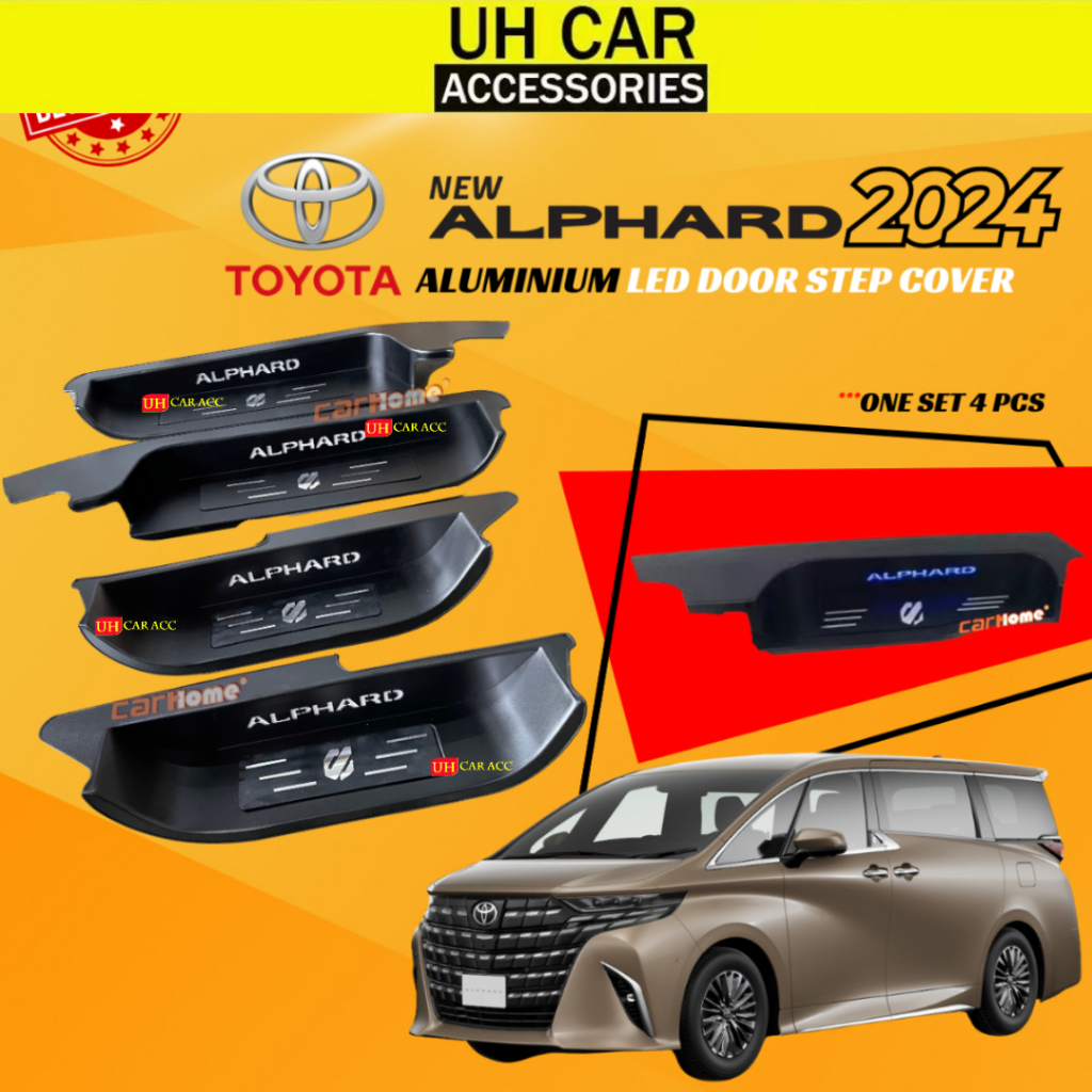 Toyota ALPHARD 2024 AGH40 AH40 Door Side Step Sill Plate Door Side Sill ...