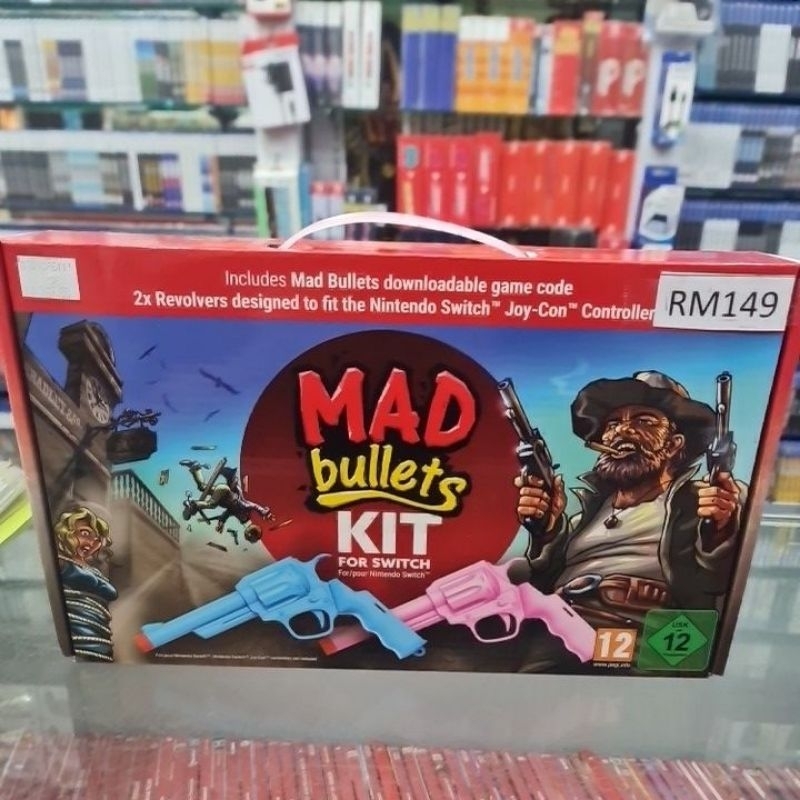 nintendo switch mad bullets kit English eu new and sealed rm149 same as ...