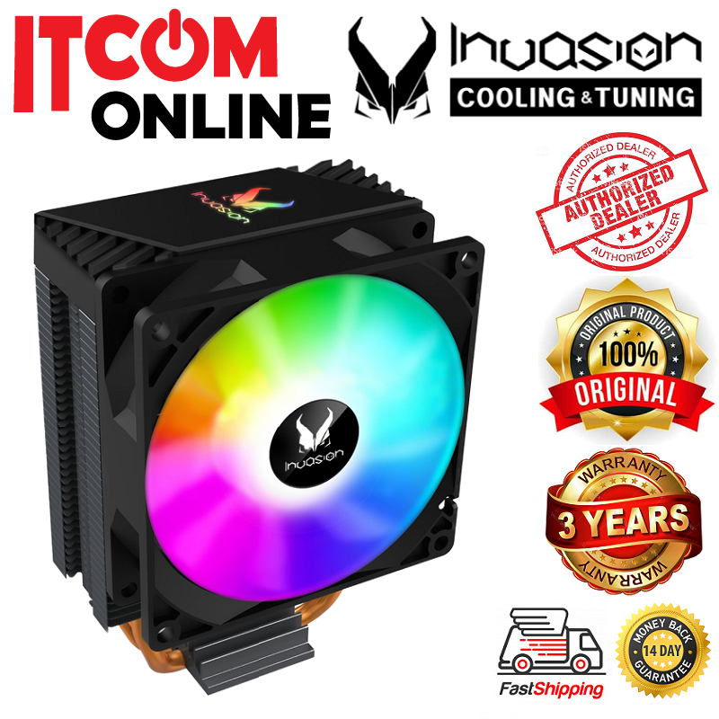 INVASION SC-90 SC-200 SC-400 SC-800 AIR ARGB CPU COOLER | Shopee Malaysia
