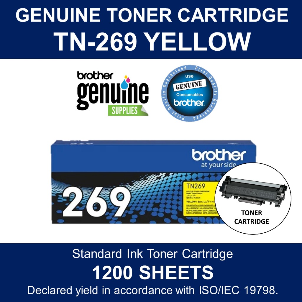 Brother Original Genuine Toner Cartridge TN-269 Drum DR-269CL For HL-L3240CDW DCP-L3560CDW MFC ...
