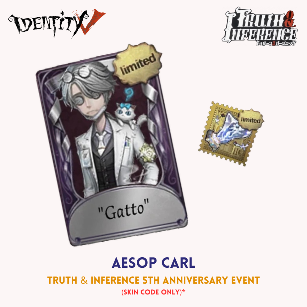 IDENTITY V "Gatto" Aesop Carl Embalmer Skin Code [DIGITAL PRODUCT ...