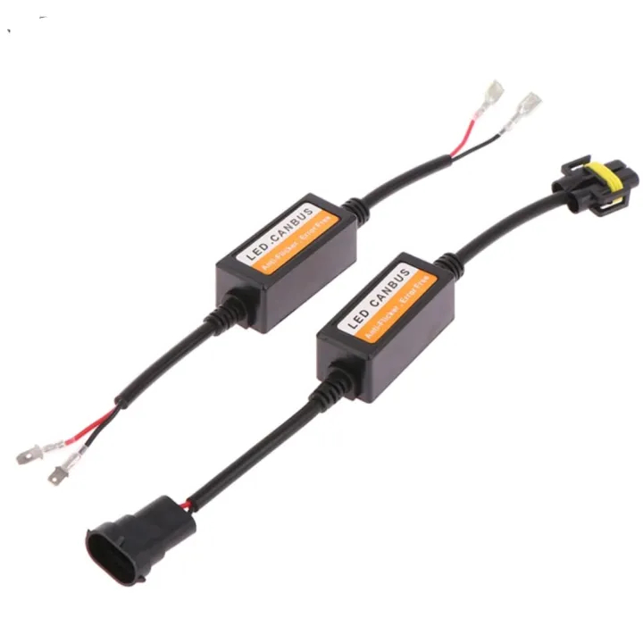 Led Headlight Canbus Decoder Anti Fliccker Resistor For H4 H11 H7 Hb4 ...