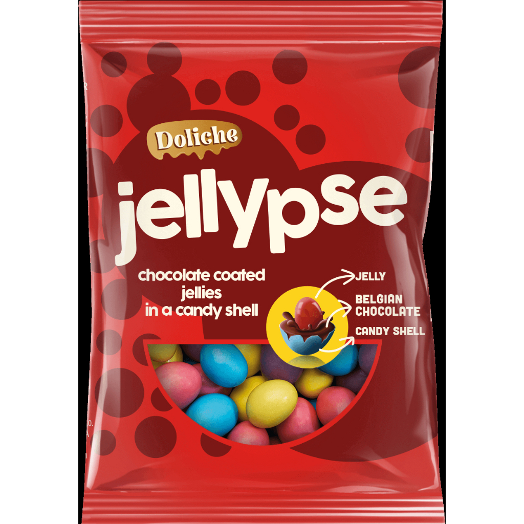 Doliche Jellypse Milk Chocolate Coated Jellies 40g | Shopee Malaysia