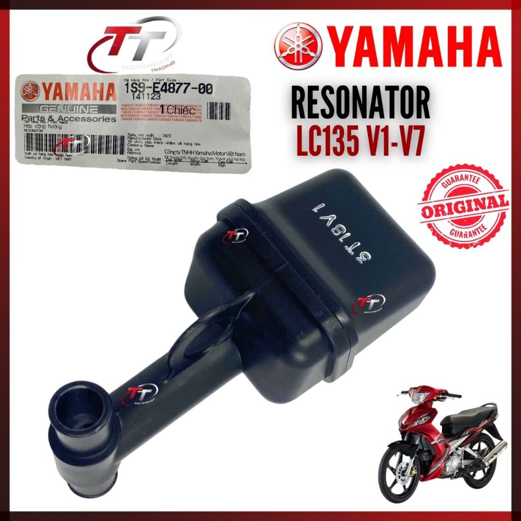 LC135 135LC V1 V2 V3 V4 V5 V6 V7 LC 135 Resonator Air Box Tank Kecil Angin Kotak Ori 1S9-E4877 ...