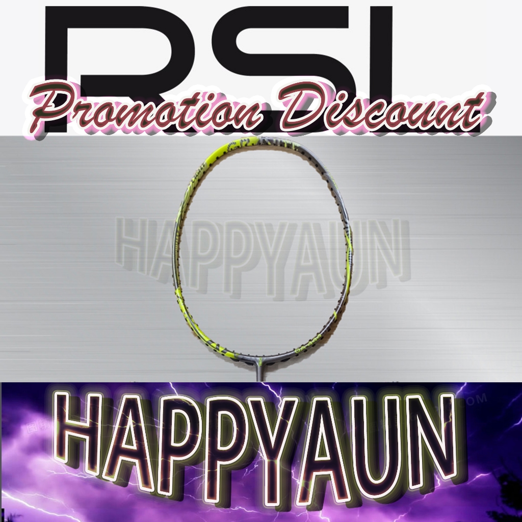 RSL GRAVITE GA-444 BADMINTON RACKET | Shopee Malaysia