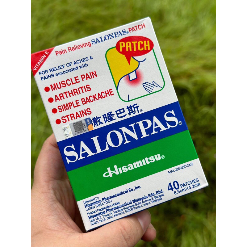 Salonpas Patch 40s Exp2027 | Shopee Malaysia