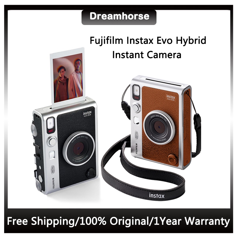 【Ready Stock 】Fujifilm Instax Mini EVO Instant Film Camera / 2-in-1 ...
