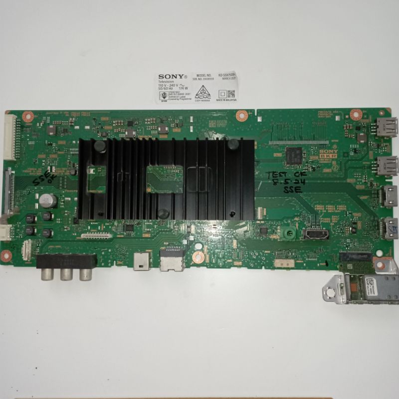 SONY-KD-55X7500H/MAINBOARD/POWERBOARD/TCON | Shopee Malaysia