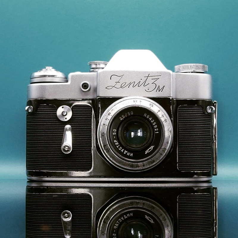 KMZ Zenit 3M (1964) Vintage 35mm Film SLR Camera | Shopee Malaysia