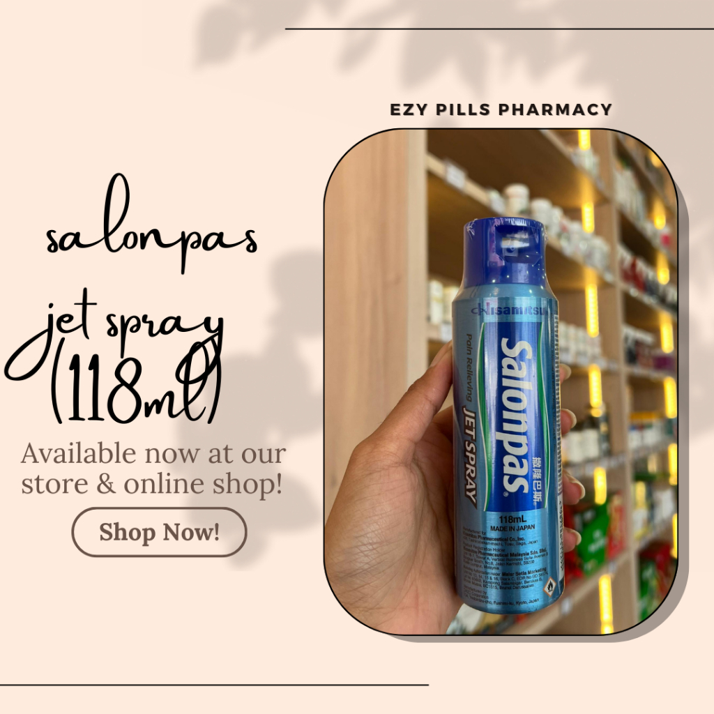 SALONPAS JET SPRAY 118ML (EXP: 08/2026) | Shopee Malaysia