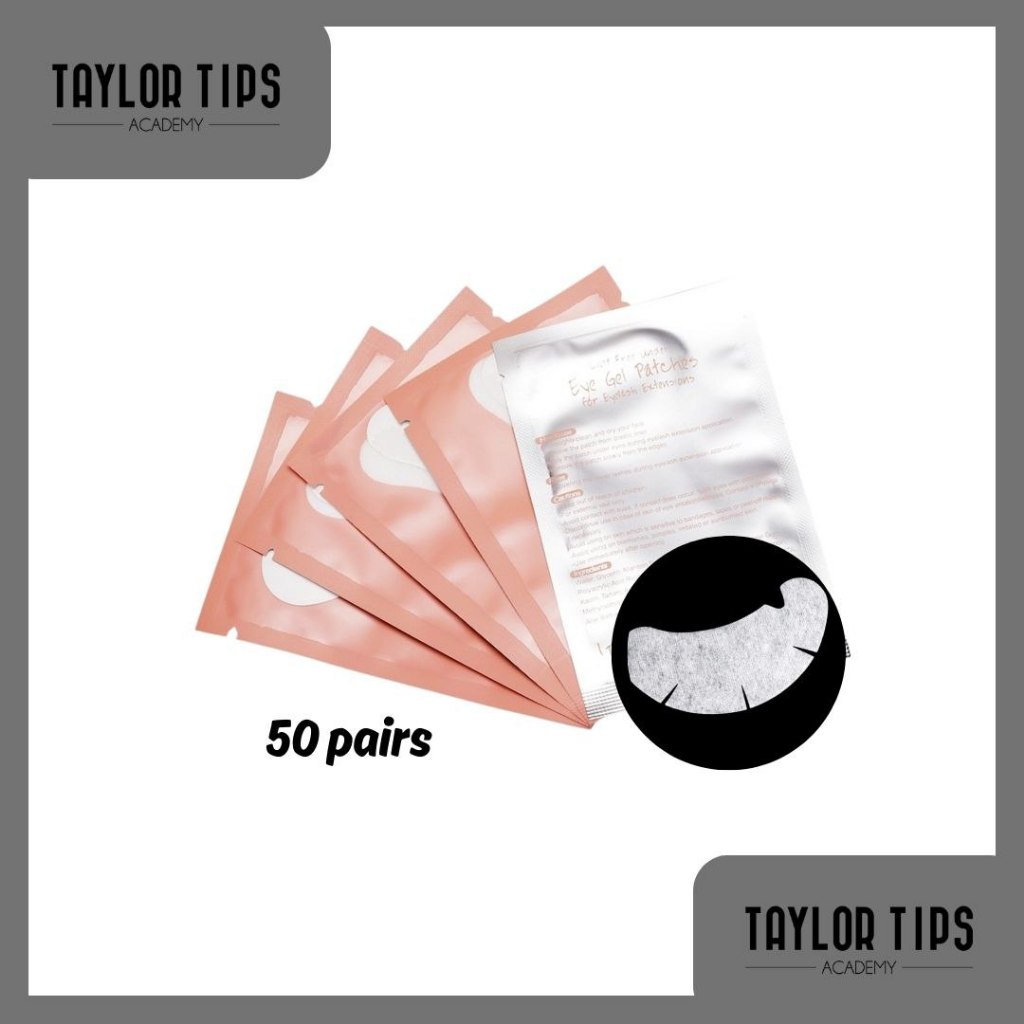 [READY STOCK] 50 Pairs Set Eyelash Extension U Shape Notch Eye Patch ...