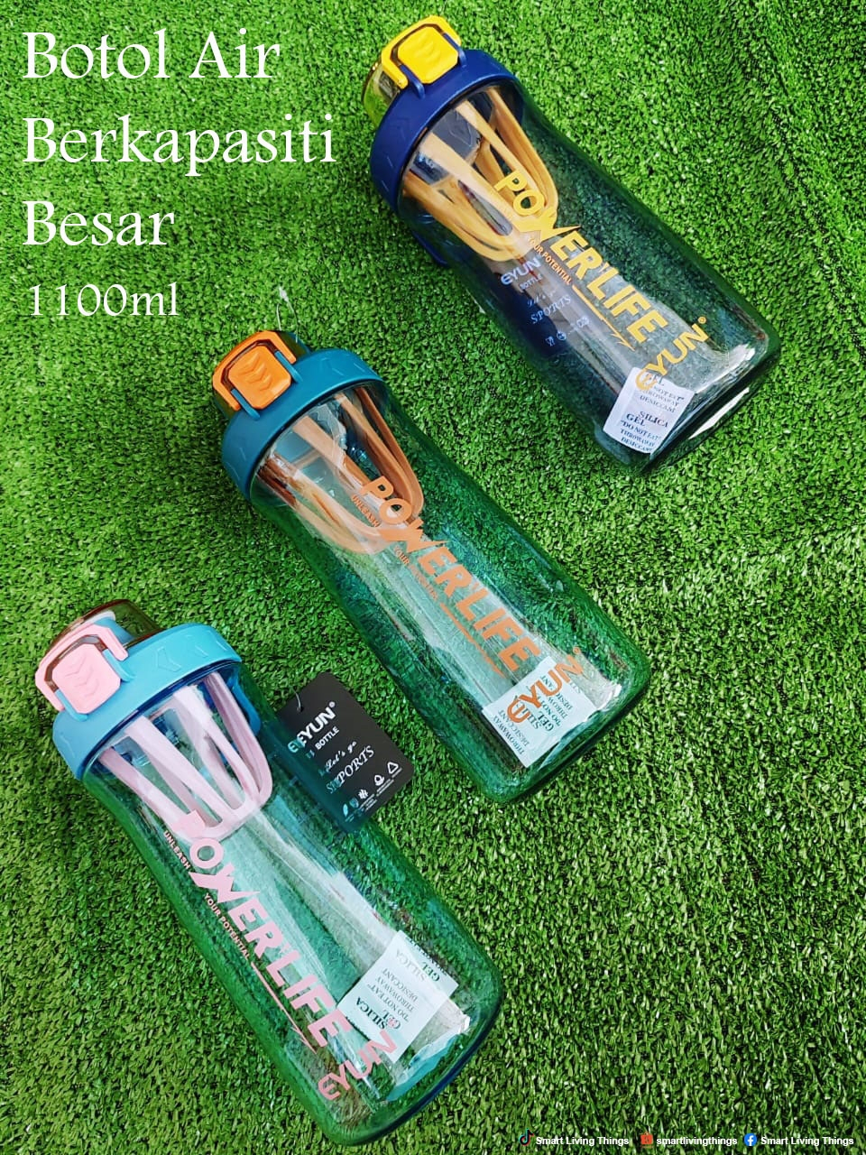 Water Bottle / Botol Air / Sport Water Bottle / Botol Air Sukan (with ...