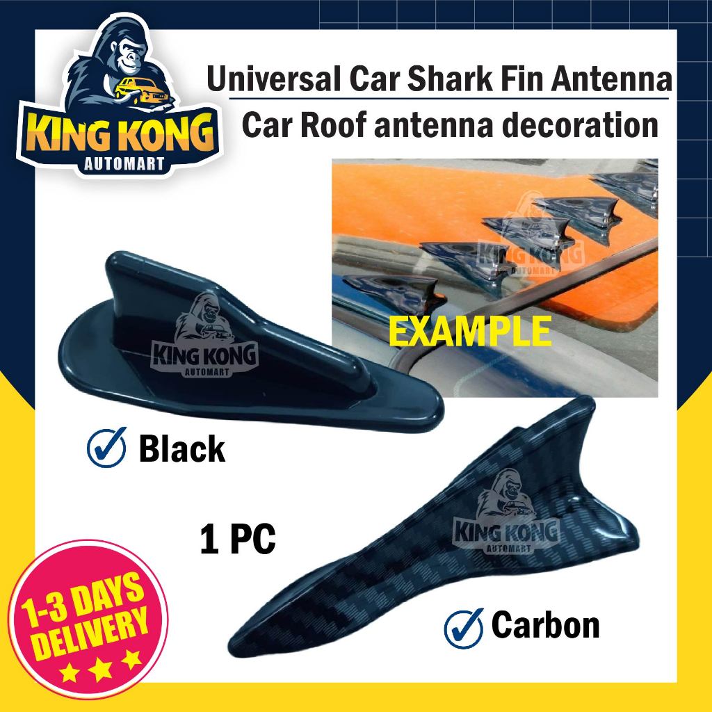 Universal Car small tail wing roof shark tail personalized decorative ...