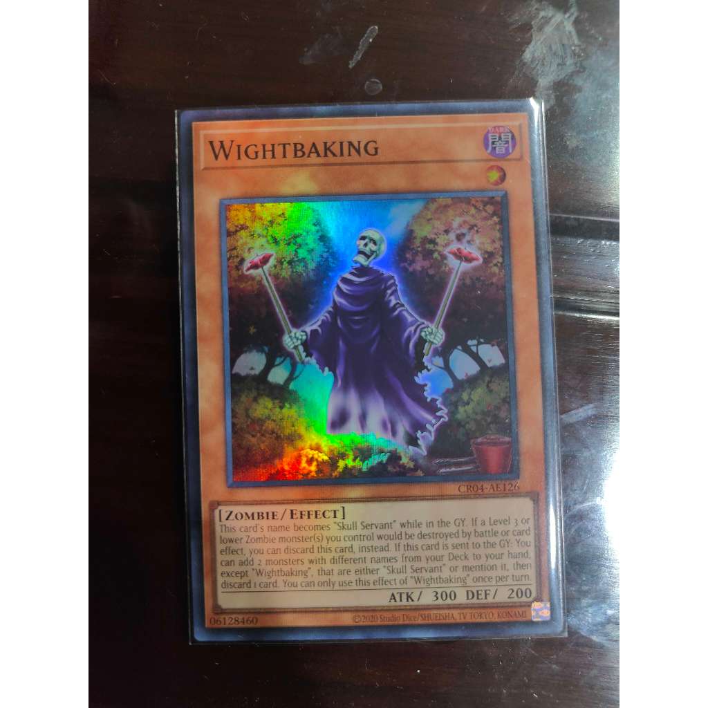 Yugioh : CR04-AE126 Wightbaking (Super Rare) | Shopee Malaysia