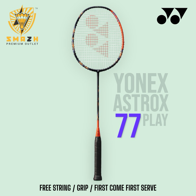 YONEX Astrox 77 Play 4U/G5 (Free String + Grip) | Shopee Malaysia