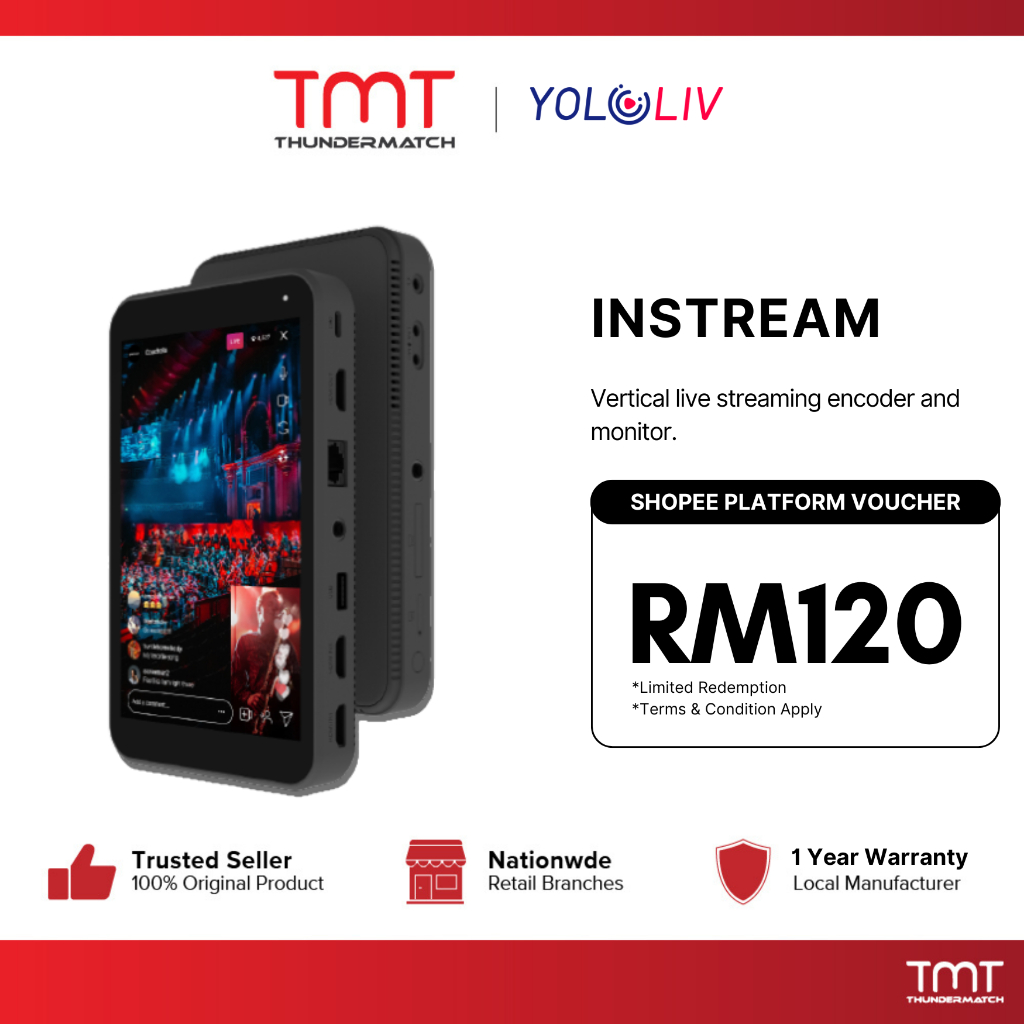 YOLOLIV Instream All-In-One Portable Multicam Vertical Live Streaming ...