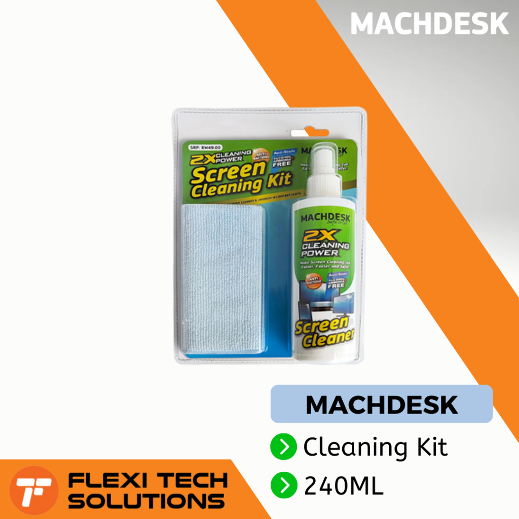 Flexi Tech MachDesk Safe to Go Screen Cleaning Kit | Shopee Malaysia