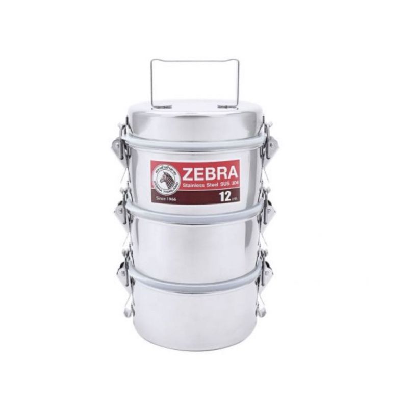 100% Original Thailand Zebra Stainless Steel Food Carrier - SMART LOCK ...