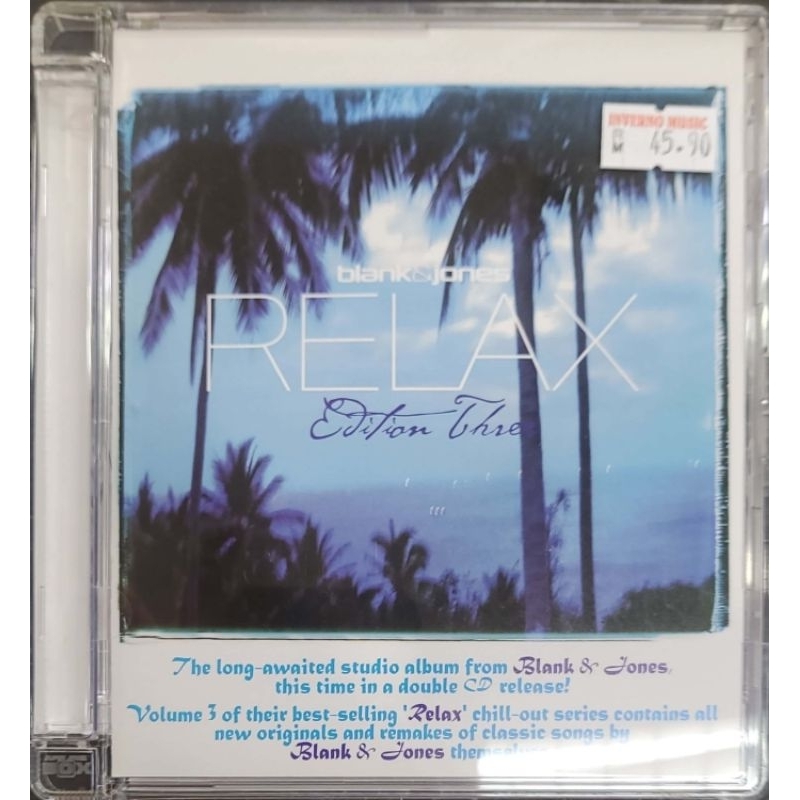 Blank & Jones - Relax : Edition Three (CD) | Shopee Malaysia