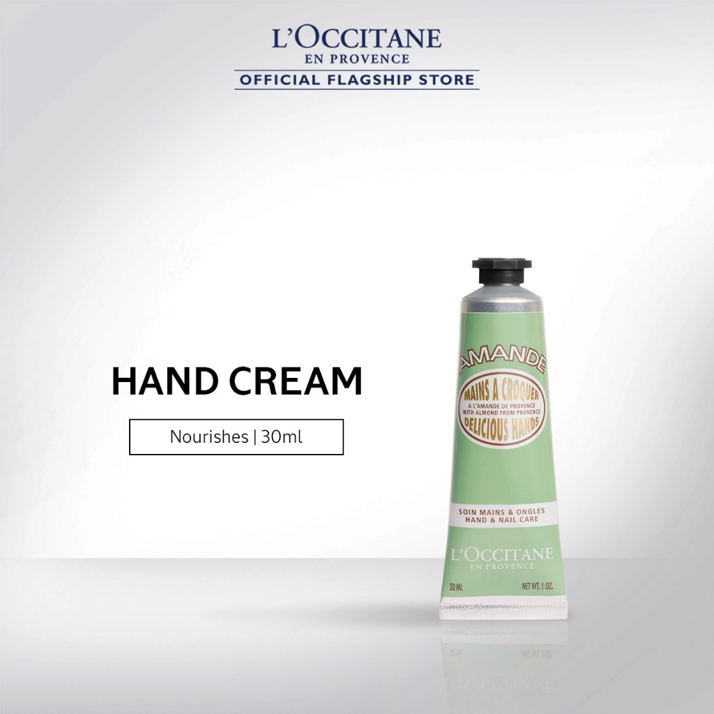 L'Occitane Almond Delicious Hand Cream (30ml) | Shopee Malaysia