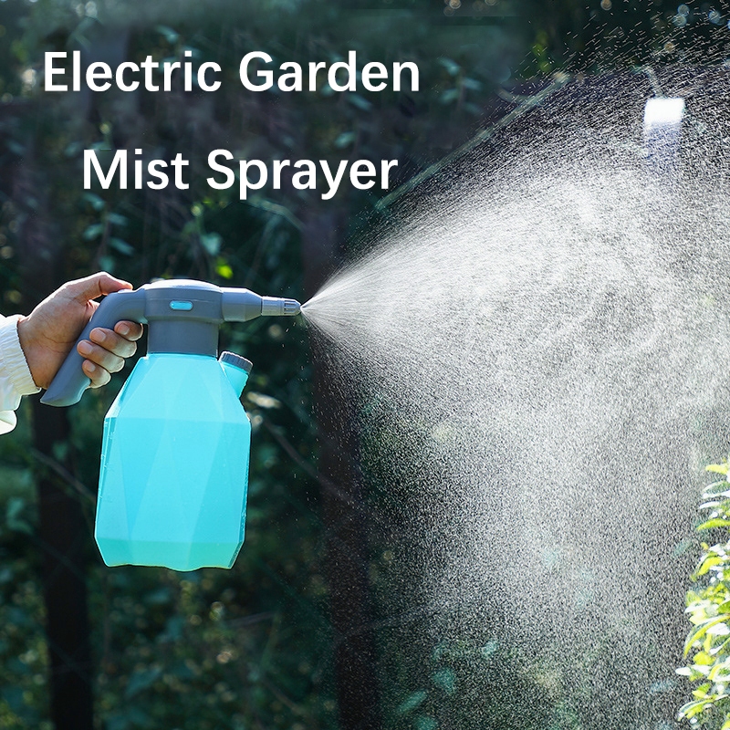 3L Electric Garden Mist Sprayer High Pressure Spray Bottle Adjustable ...