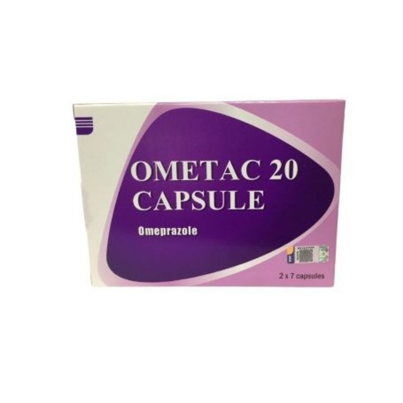 Ometac 20 capsule (Omeprazole) 1x7 capsule per box | Shopee Malaysia