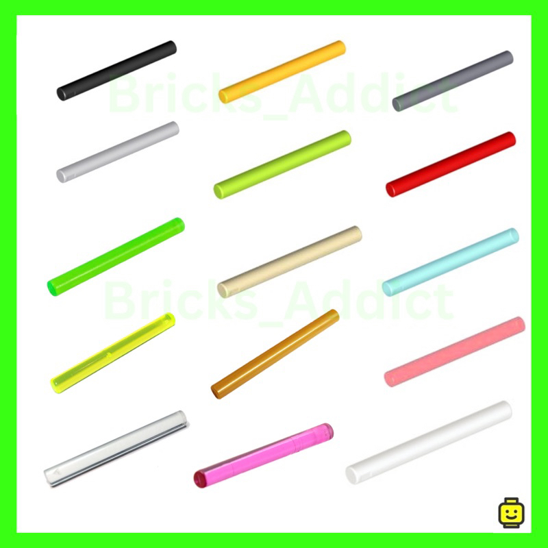 LEGO PARTS (GENUINE) 30374 Bar 4L (Lightsaber Blade / Wand) Assorted ...