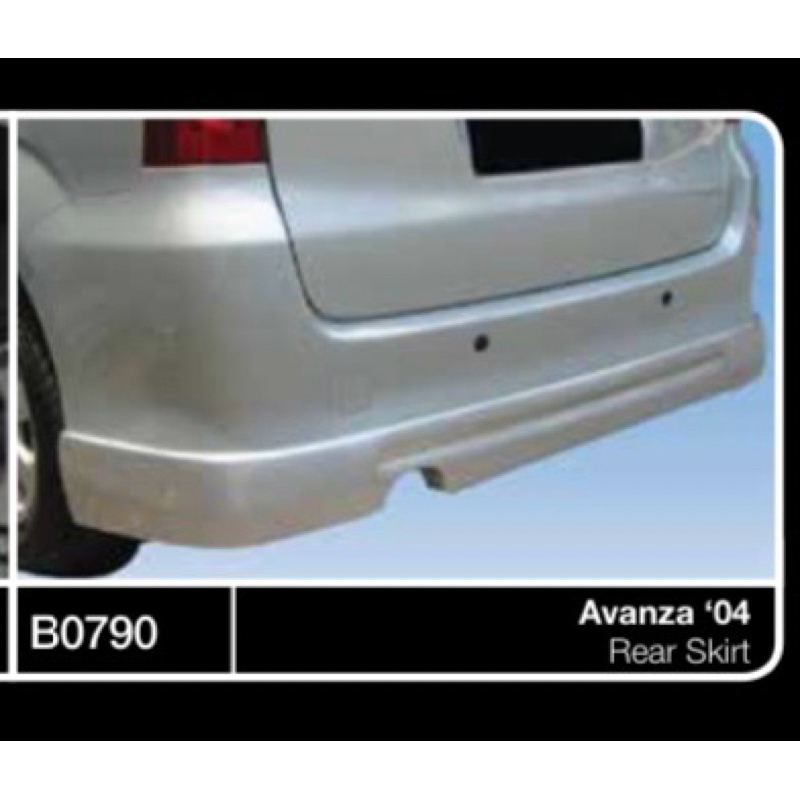 Toyota avanza 2004 2005 2006 2007 2008 2009 V2 oem bodykit body kit ...