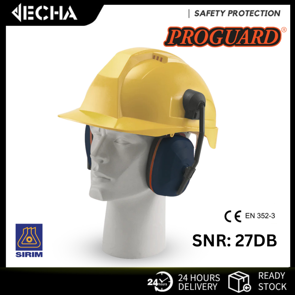 Proguard Earmuff PC06SE Helmet Slotted Earmuff SIRIM DOSH | Shopee Malaysia