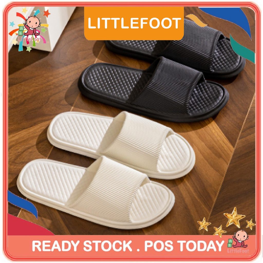 🔥READY STOCK🔥Littlefoot NEW Beach Sandal Slipper Bathroom Footwear ...