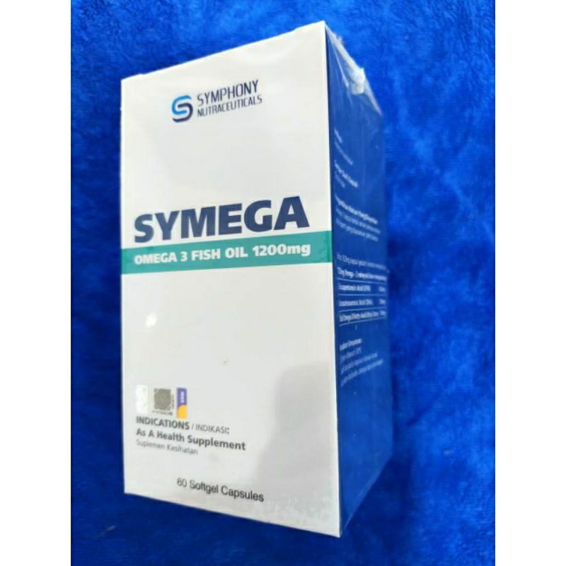 SYMEGA OMEGA 3 FISH OIL 1200MG 60'S HALAL EXP 09/2025 | Shopee Malaysia