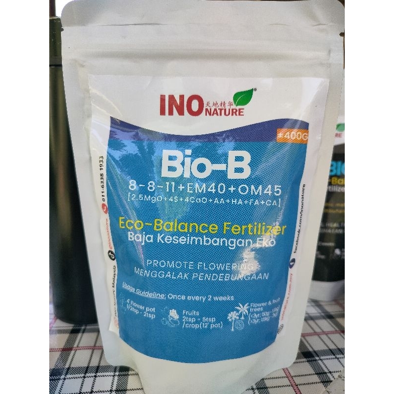 🌱 Ready Stock 🌱INO Nature Bio-B(8-8-11) Eco-Balance Fertilizer/Baja ...