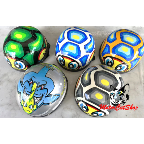 MHR Helmet Steng Kura Kura Premiun Design, Helmet Half, Topi Kura Kura ...