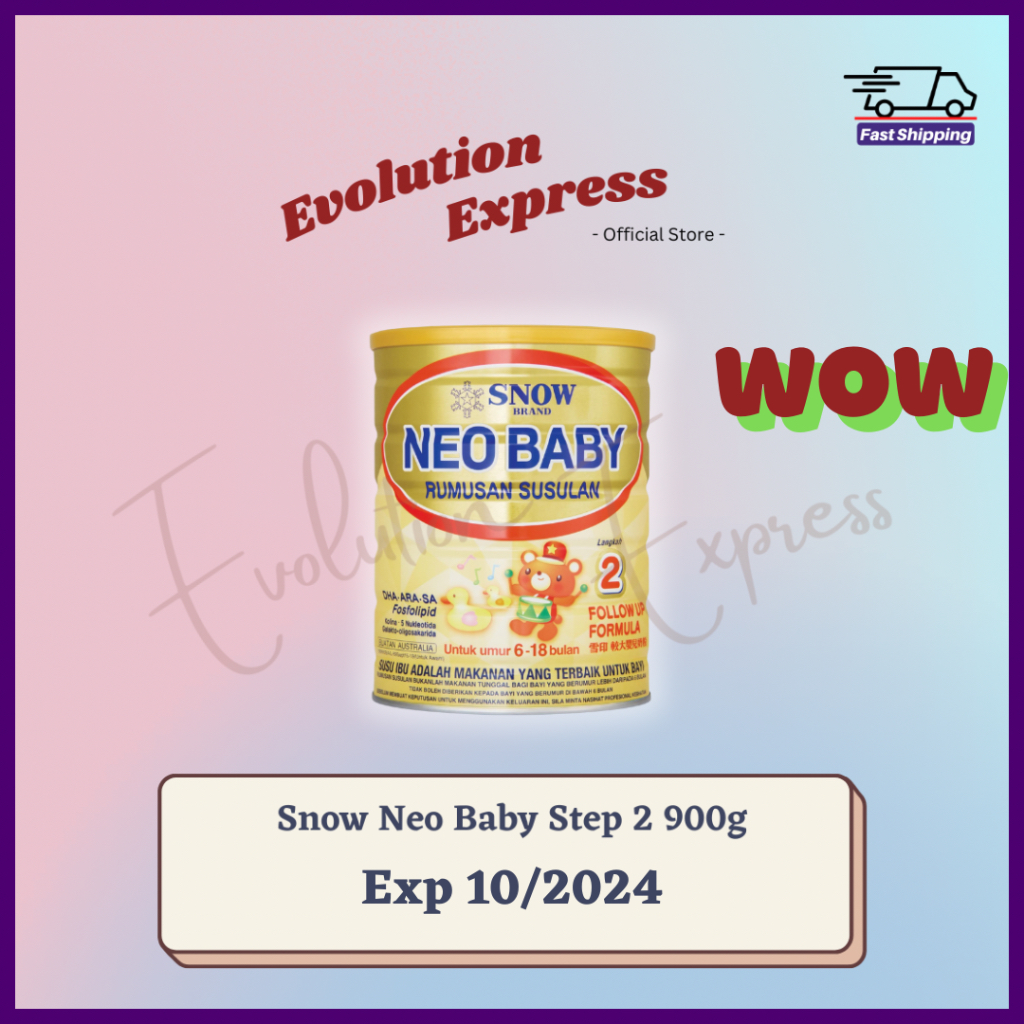 [Snow] Neo Baby Step 2 (6-18 months) 900g EXP 10/2024 | Shopee Malaysia