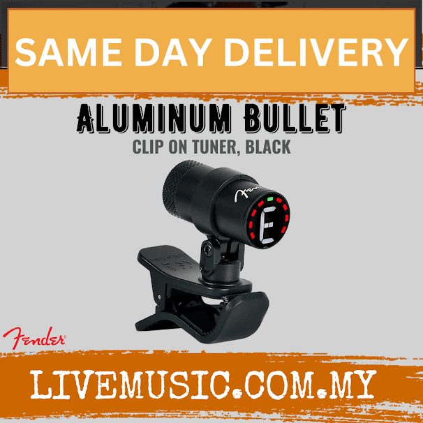 Fender Aluminum Bullet Tuner, Black | Shopee Malaysia