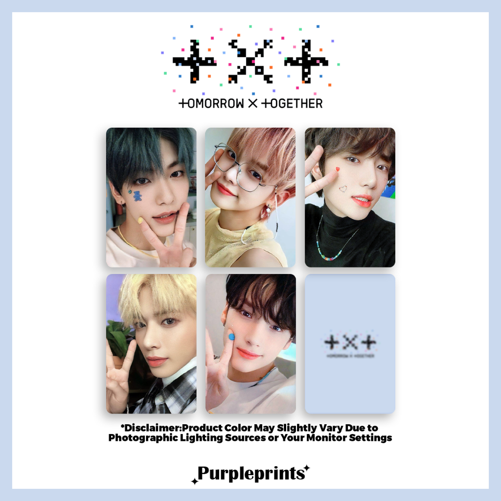 TX.T Minisode 1: Blue Hour Unofficial Fanmade Kpop Photocards | Shopee ...