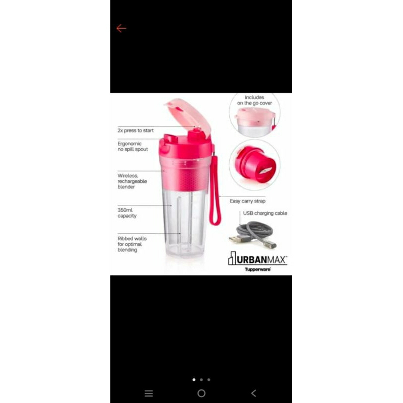 Urban Max Tupperware ( 1 biji ) | Shopee Malaysia