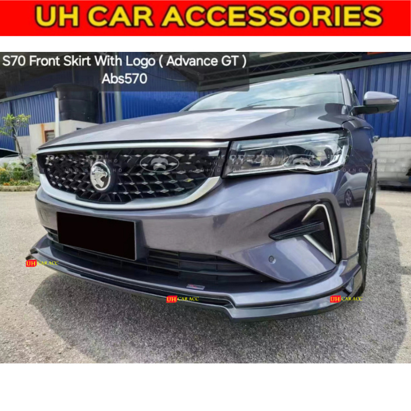 PROTON S70 ADVANCE GT ABS BODYKIT SKIRT LIP WITH PAINT | Shopee Malaysia