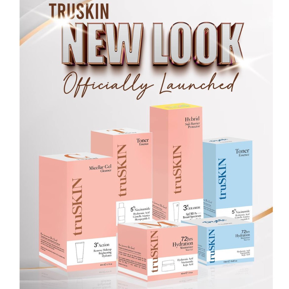 Truskin Try Me Moisturizer / Tru Skin Mini Moist / Truskin Micellar Gel ...