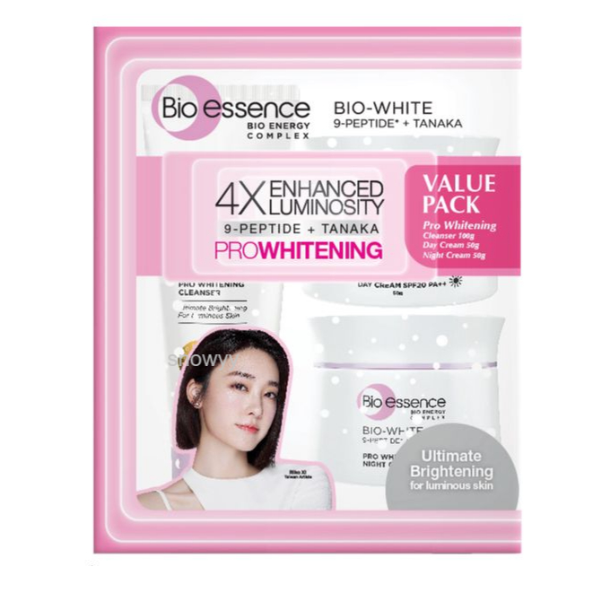 [Box set] Bio-essence Pro Whitening Value Pack [Cleanser + Day Cream ...
