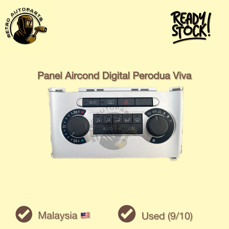 Panel Aircond Digital Original Perodua Viva | Shopee Malaysia
