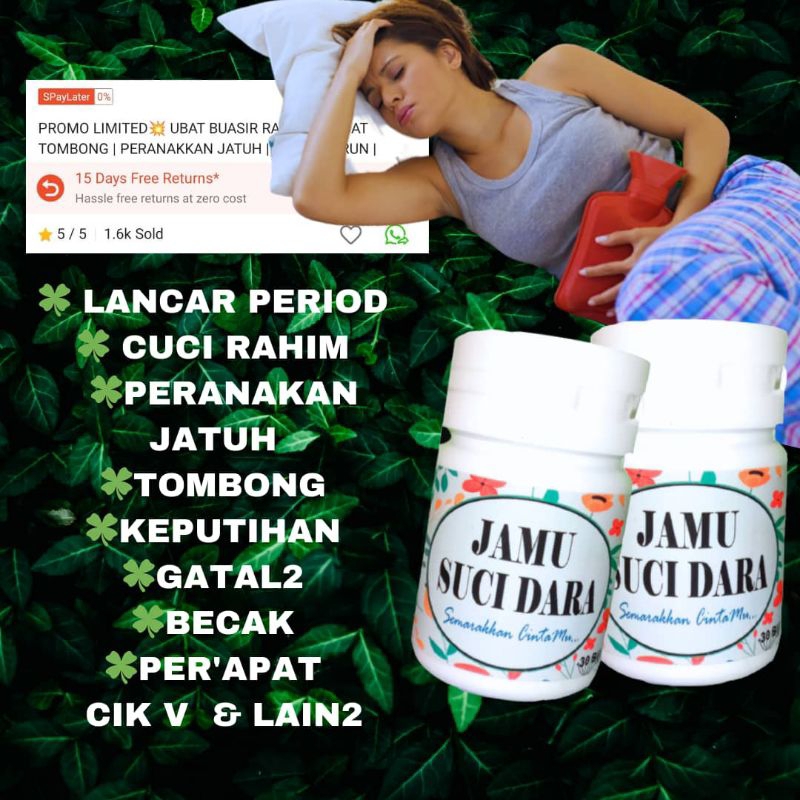 Dropship💥 Lancar Period | Ubat Peranakkan JATUH | Rahim Kembang ...