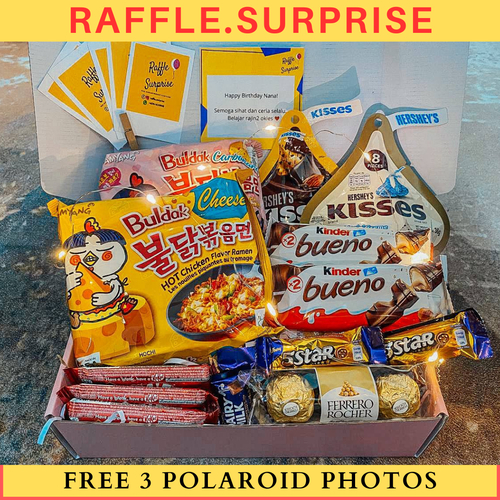 🔥RAMEN GIFT BOX + FREE 3 PHOTOS + Hadiah Giftbox - for Anniversary ...
