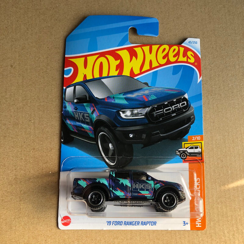 Hot Wheels '19 FORD RANGER RAPTOR HKS | Shopee Malaysia