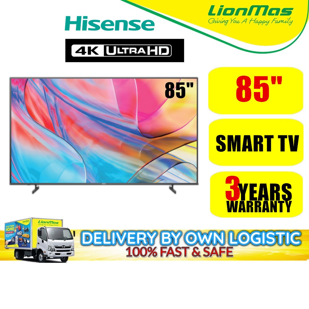 Hisense 85" 4K UHD 4K A7K Series Smart LED TV | Shopee Malaysia